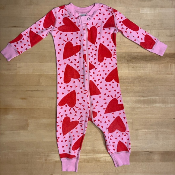 Hanna Andersson | Pajamas | Hannah Andersson Heart Onesie Jammies ...